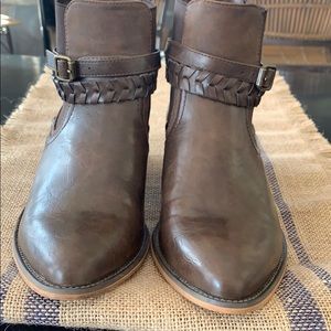 Maurices | Shoes | Maurices Brown Leather Boots | Poshmark